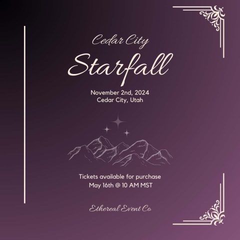 Starfall Ticket Breakdown - Ethereal Events Co